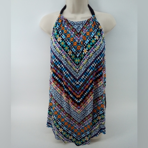 Aqua Green | Swim | Aqua Green Stretch Southwestern Aztec Tribal ...